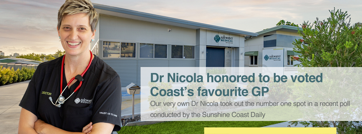 Dr Nicola honoured to be voted Coast’s favourite - Saltwater Medical ...